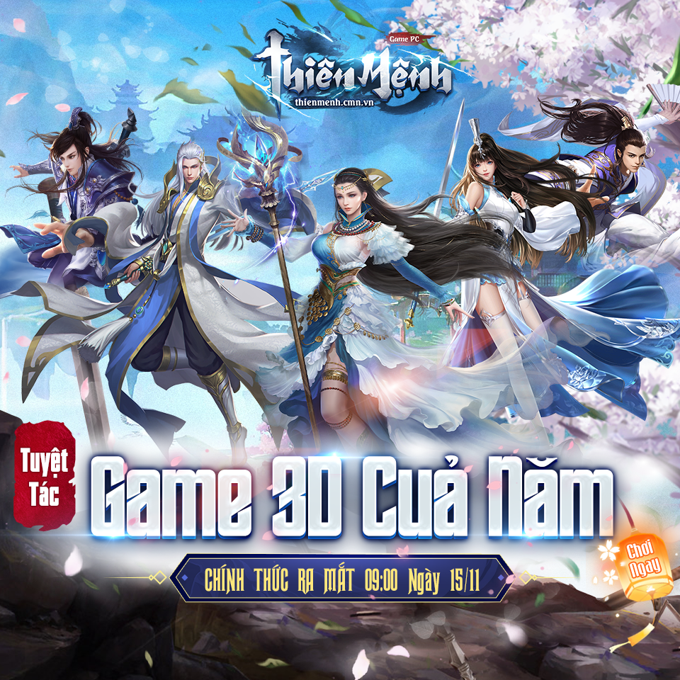 THIÊN MỆNH - SIÊU PHẨM TIÊN HIỆP 3D CHÍNH THỨC RA MẮT! | CMN Online