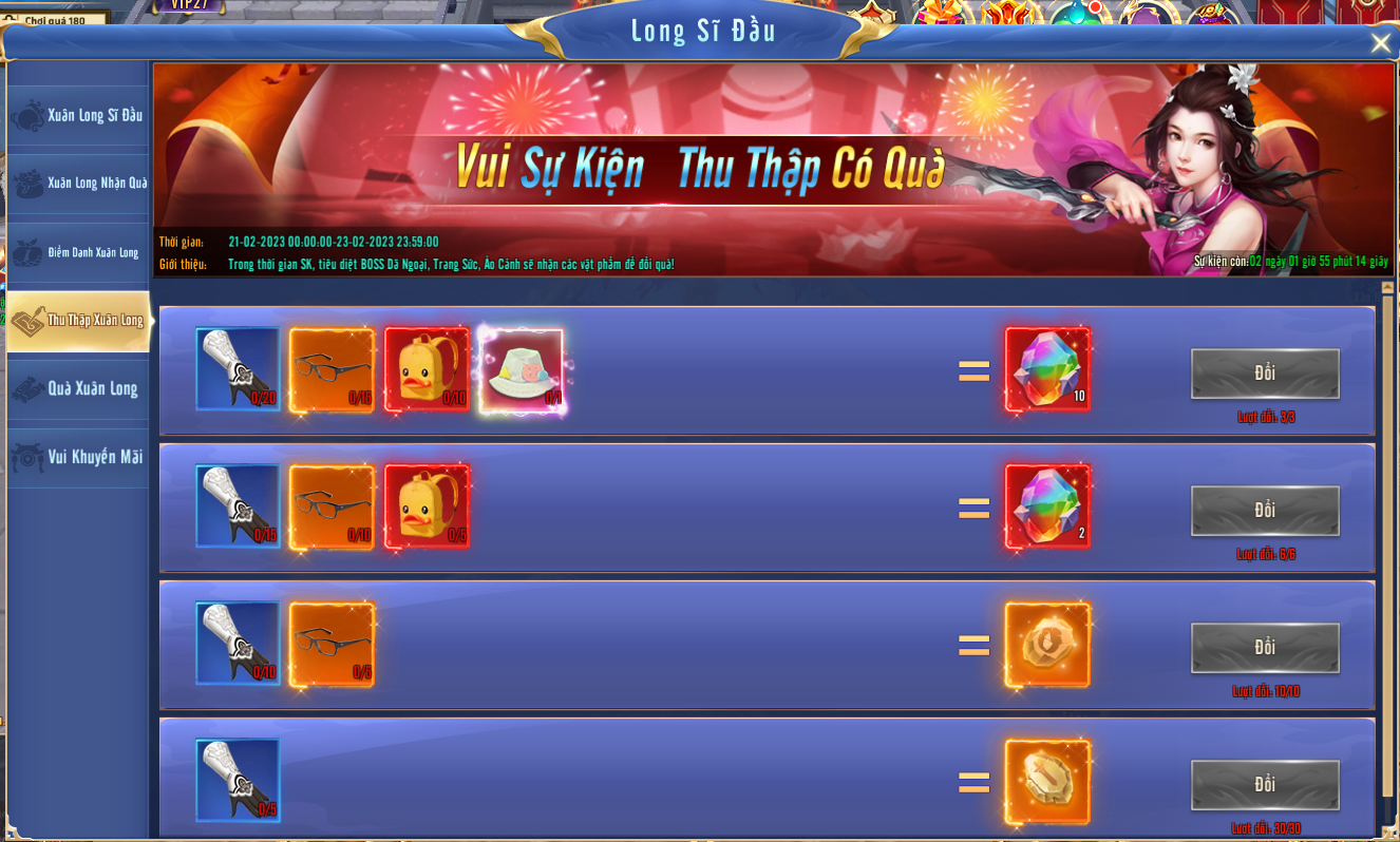 SỰ KIỆN LONG SĨ ĐẦU | CMN Online