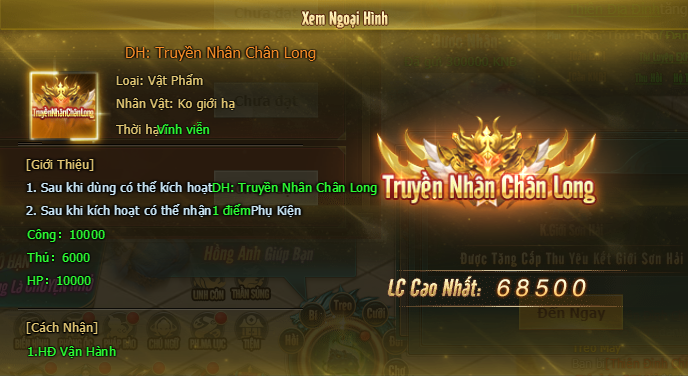 [CHUỖI SỰ KIỆN] – QUÀ TẶNG CHÂN LONG | CMN Online